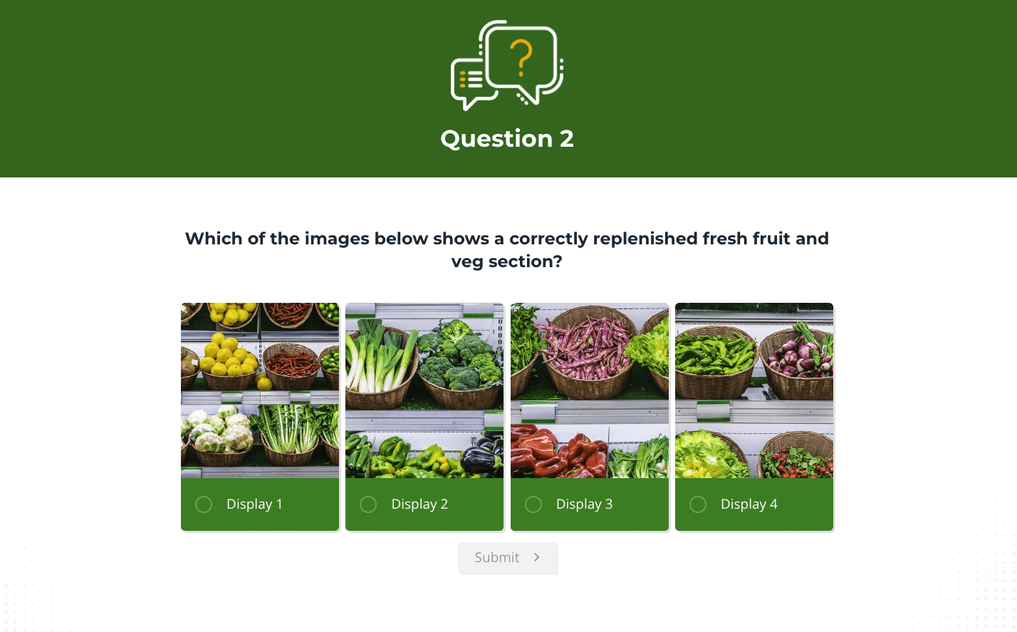 Quick Quiz | Elearning Example