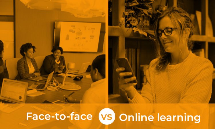 Online learning vs face to face training | Elucidat